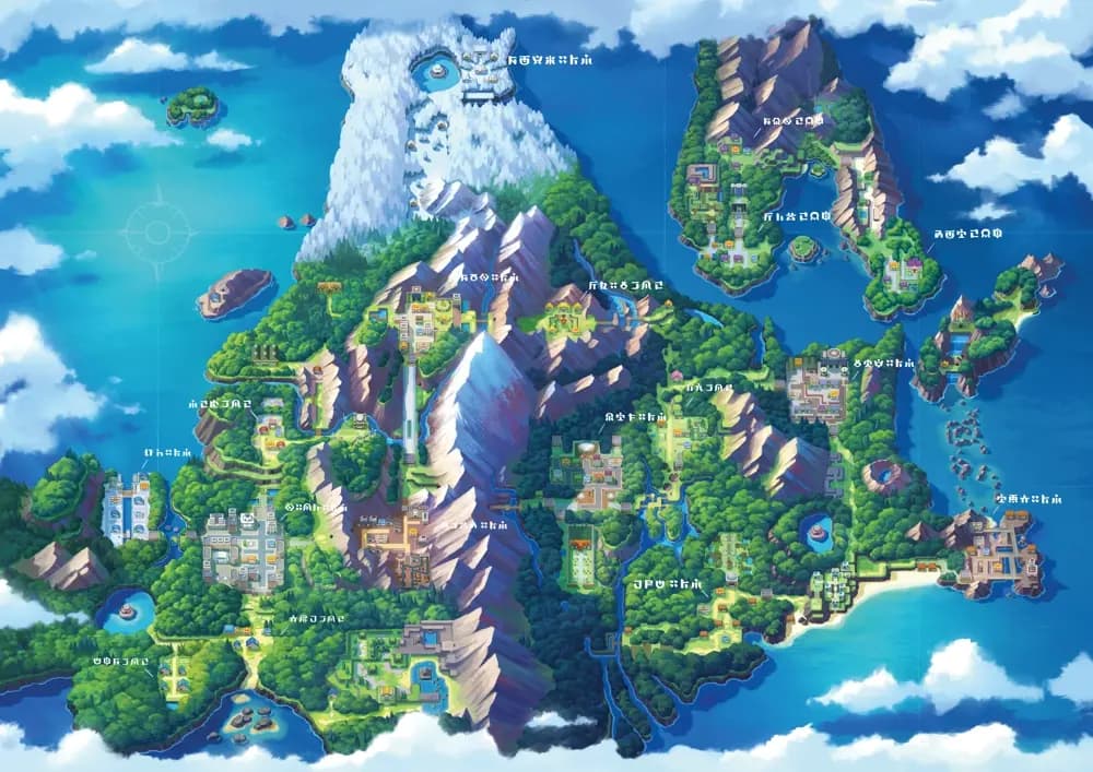 Sinnoh - Region - PokeDB: The Ultimate Pokémon Database
